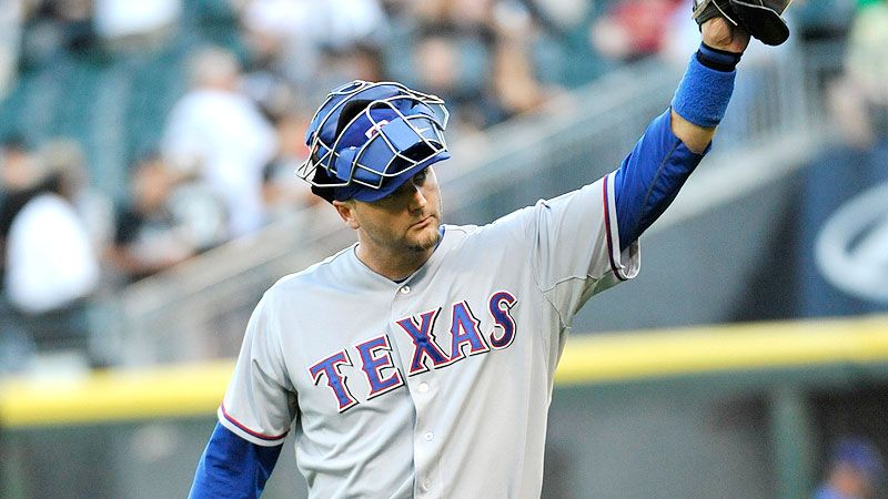 Pierzynski touched by White Sox tribute - ESPN - Dallas Texas Rangers ...