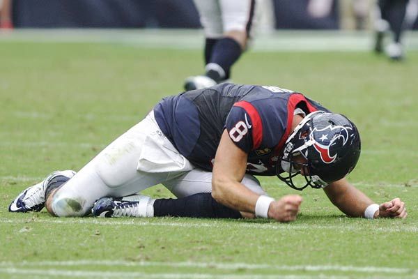 Gary Kubiak, coach of Houston Texans, stands by Matt Schaub despite ...