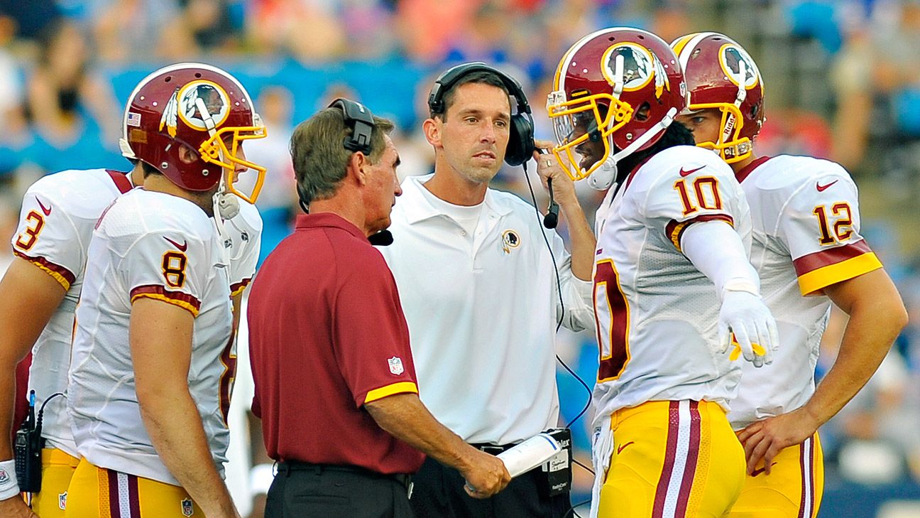 Kyle Shanahan of Washington Redskins refutes reports, defends choices ...