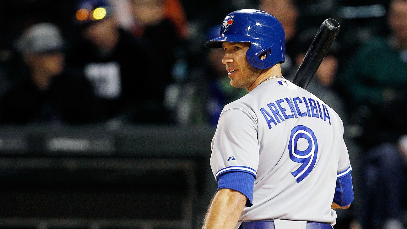 Catcher J.P. Arencibia officially signs with Texas Rangers - ESPN
