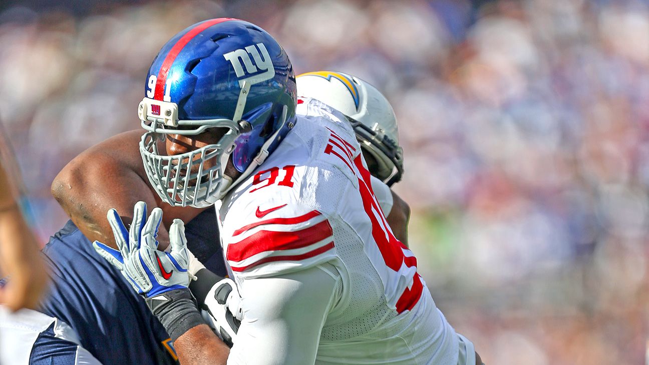 Justin Tuck admits Sunday's game could be his last with New York Giants
