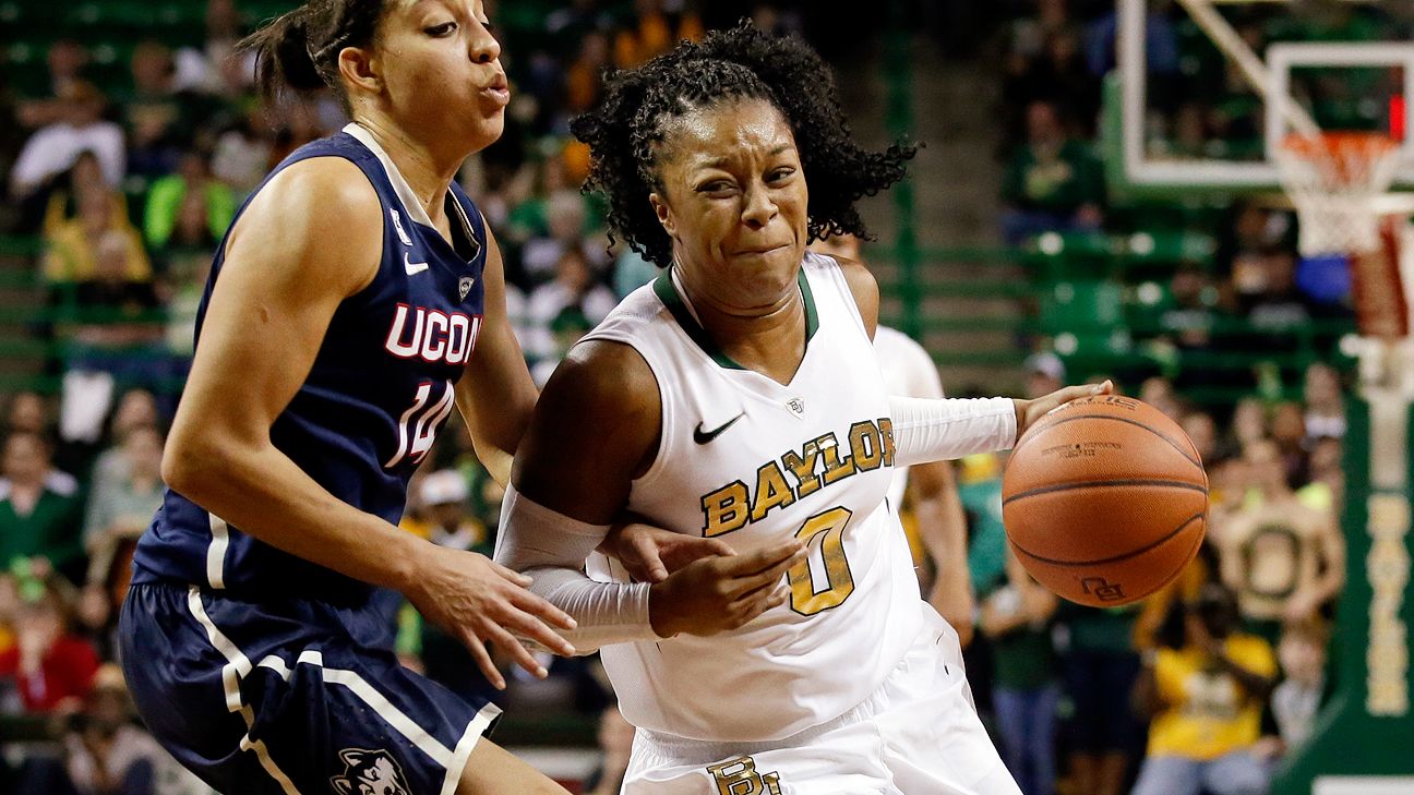 Women's college basketball - Connecticut Huskies outlast Baylor Lady ...