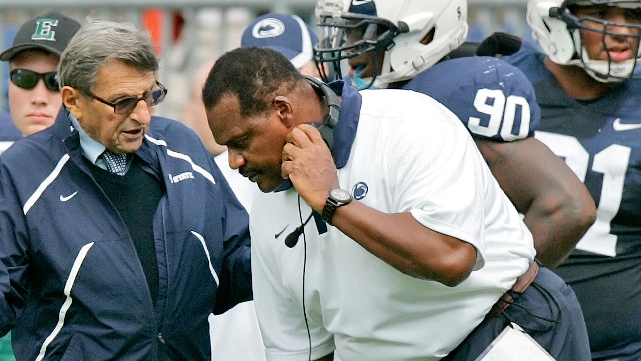 Larry Johnson, last Penn State Nittany Lions assistant coach of Joe ...