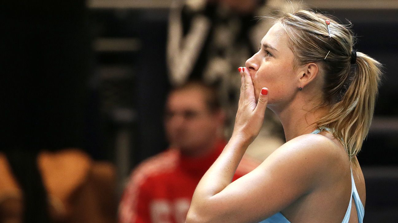 Maria Sharapova reaches semifinals of Open Gaz de France - ESPN