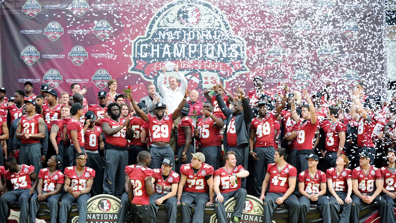 Florida State Seminoles celebrate national title on campus - ESPN