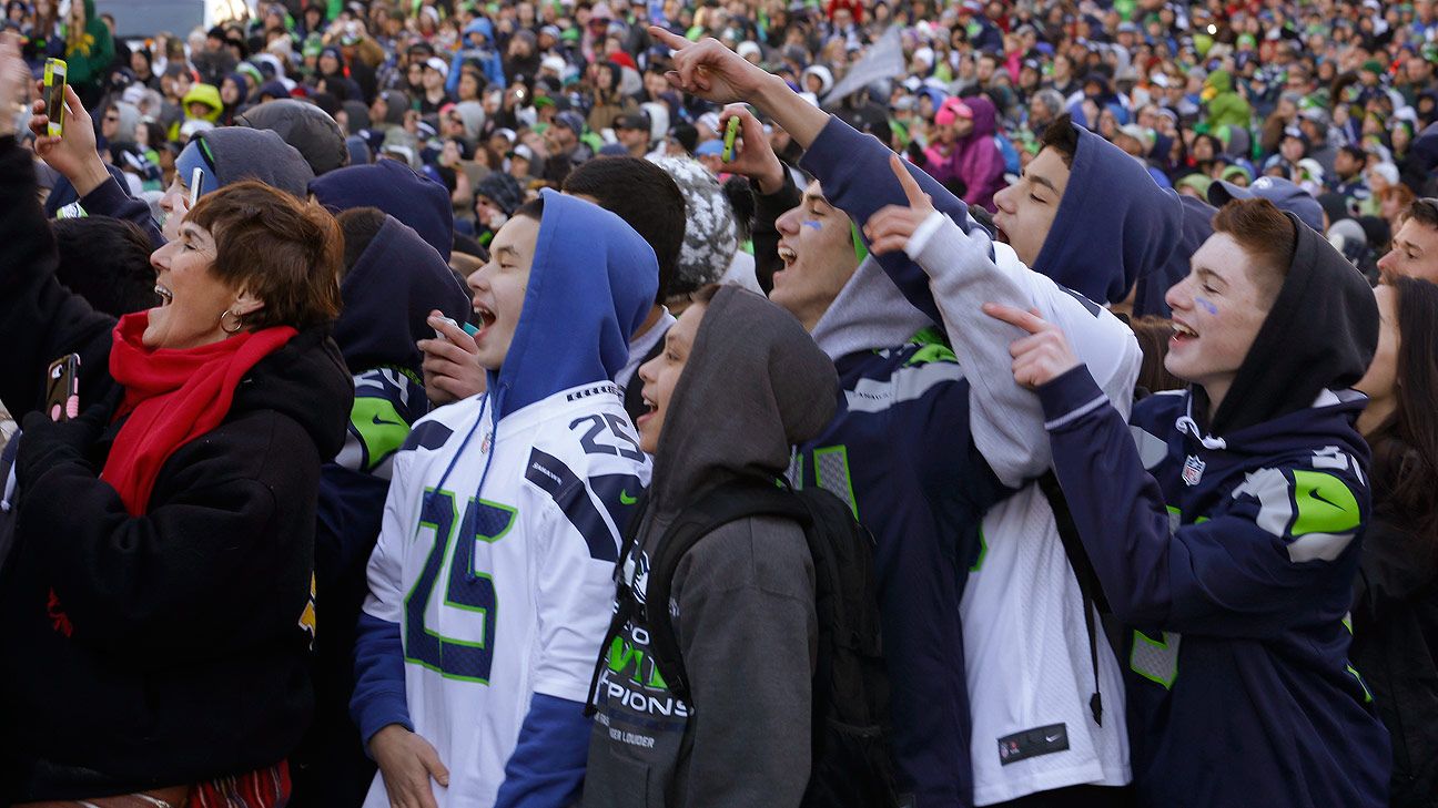 Seattle parade fans go Beast Mode - ESPN - Seattle Seahawks Blog- ESPN