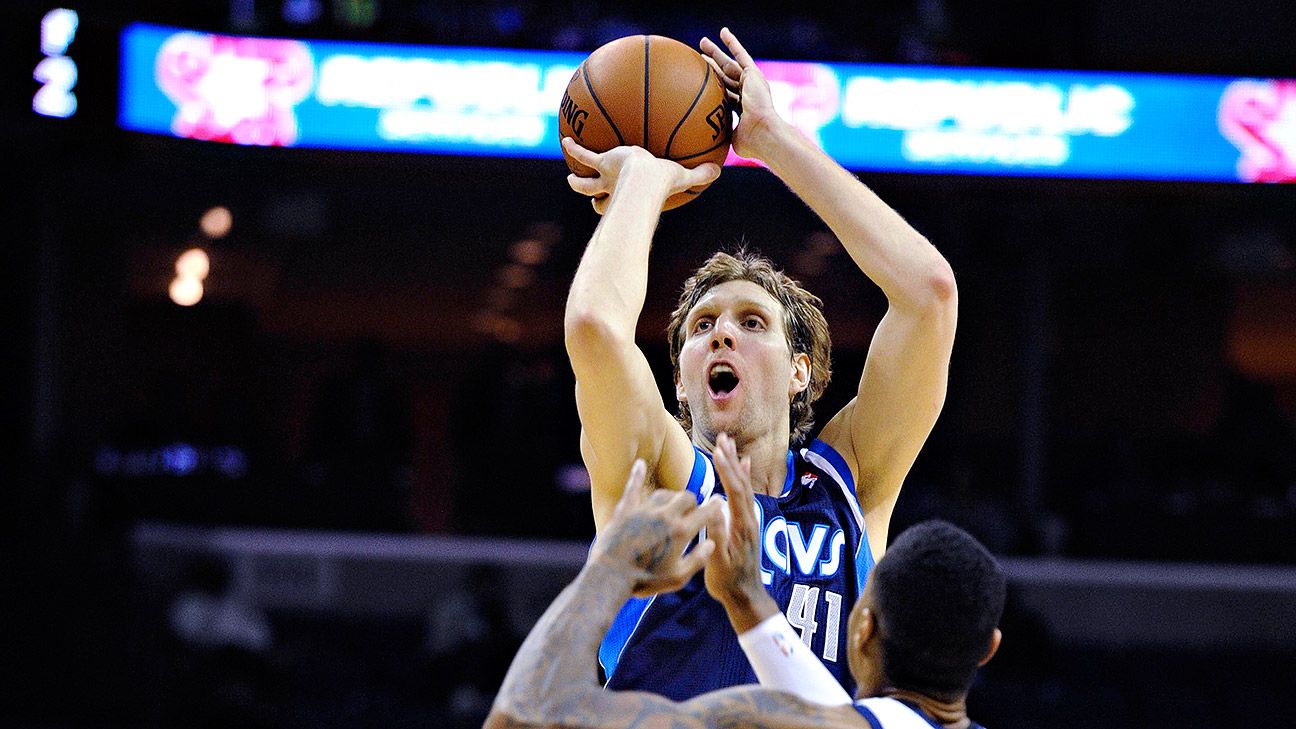 Opening Tip: Best shooting season for Dallas Mavericks' Dirk Nowitzki ...