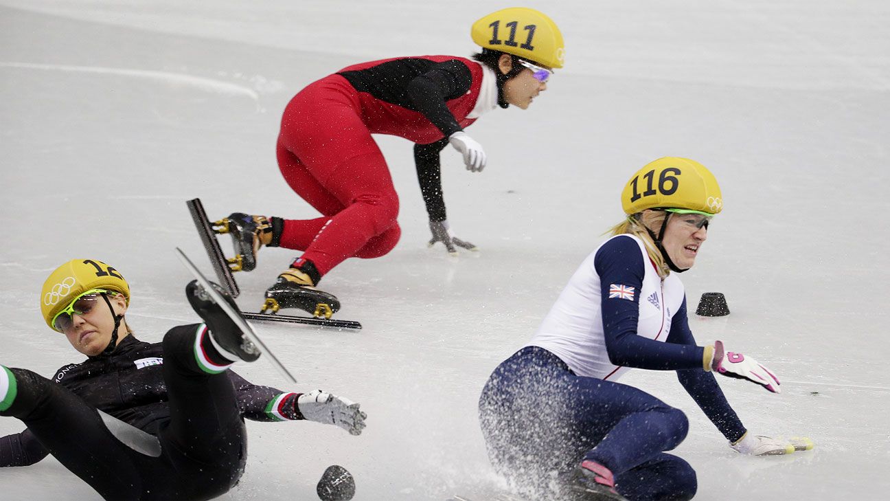 2014 Sochi Olympics -- Li Jianrou survives crash-filled final to win ...