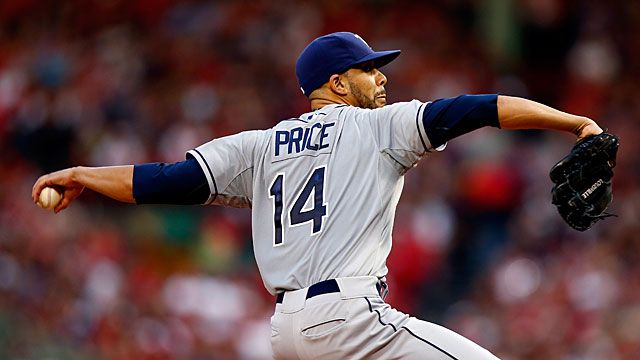 Tampa Bay Rays tab ace David Price to start opener vs. Toronto Blue ...