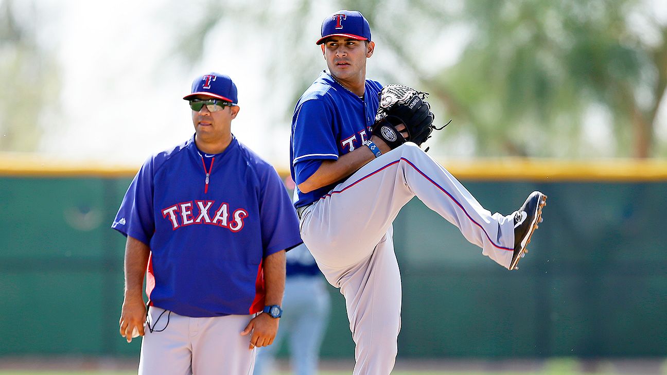Texas Rangers LHP Martin Perez ready to unveil a cutter - ESPN - Dallas ...