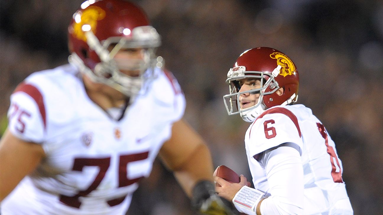 USC Trojans QB Cody Kessler and center Max Tuerk have chemistry - ESPN ...