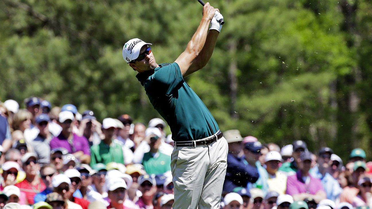 Adam Scott shows champion's confidence at first round of Masters ...
