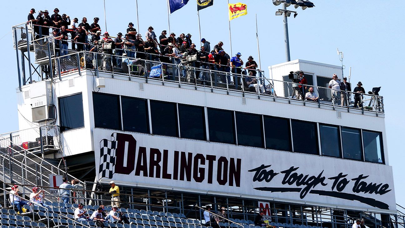 Teams complete tire test at Darlington Raceway - ESPN
