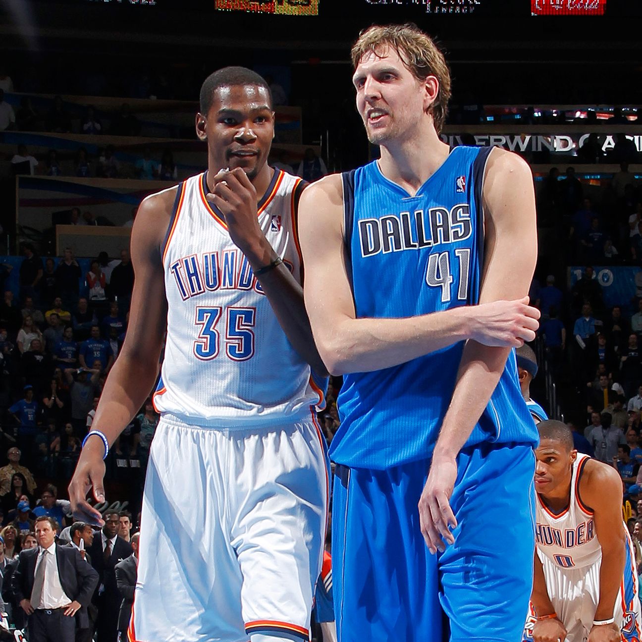 Kevin Durant's listed weight is 240 pounds. That's more than Serge ...