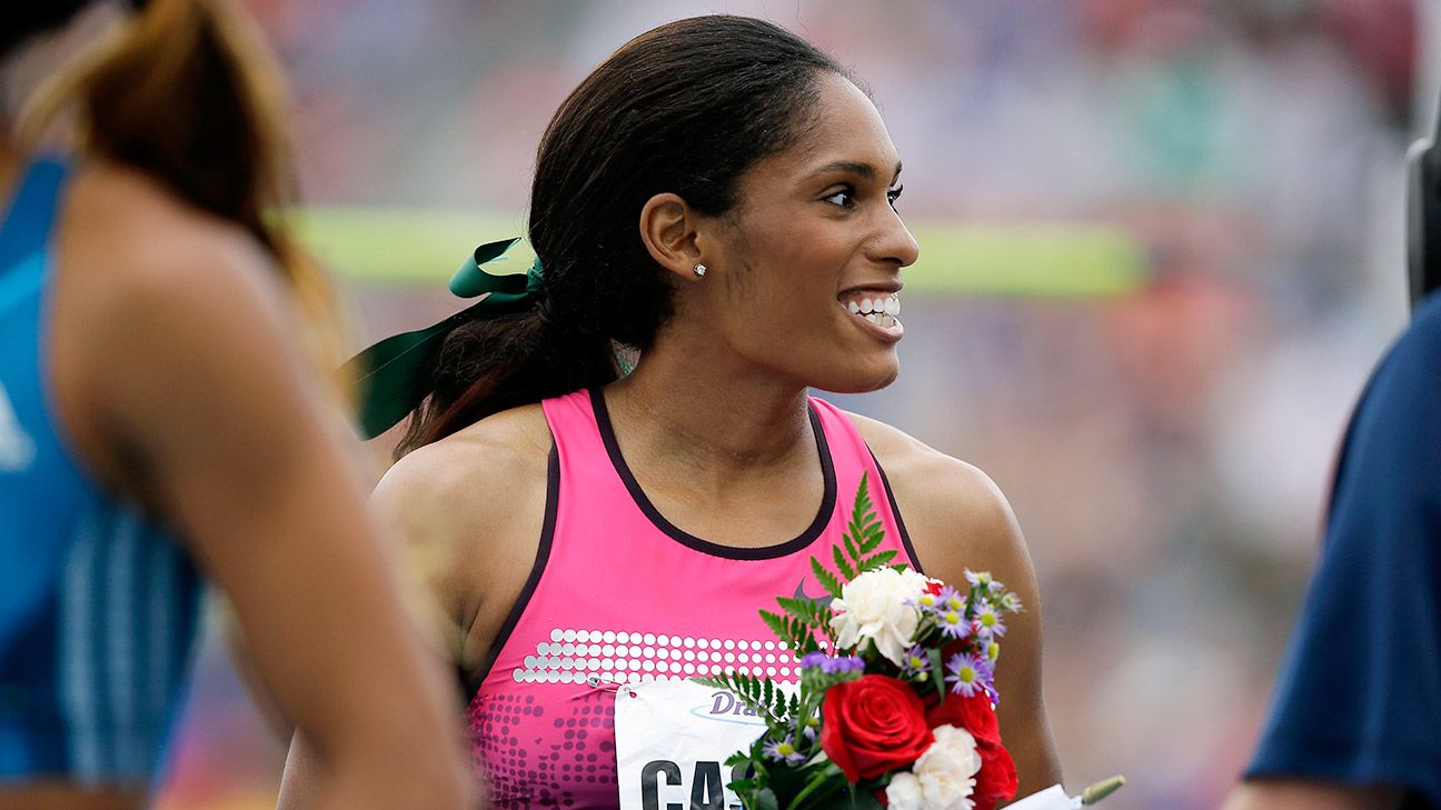 Kristi Castlin stuns field to win hurdles at Drake Relays - ESPN