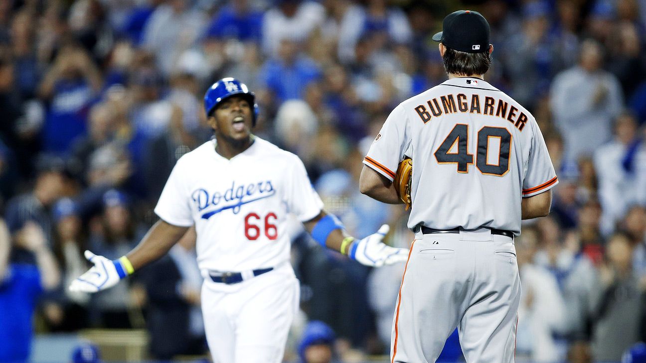 Heated Dodgers-Giants rivalry gains a bit more steam - Los Angeles ...