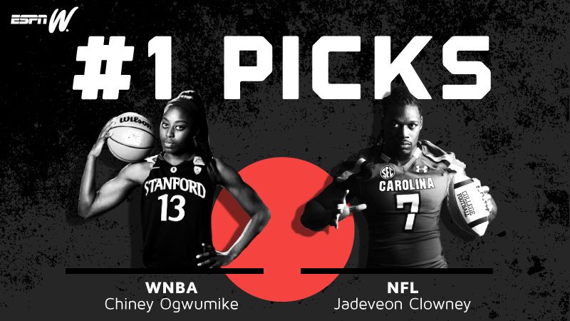 espnW -- WNBA vs. NFL No. 1 draft picks infographic - ESPN