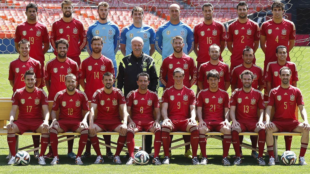 Spain squad at 2014 World Cup worth 622 million euros says report - ESPN