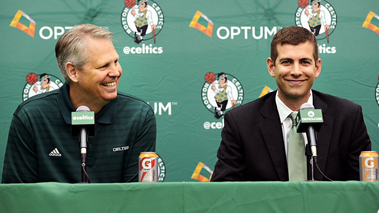 Boston Celtics give extensions to president Danny Ainge, coach Brad ...