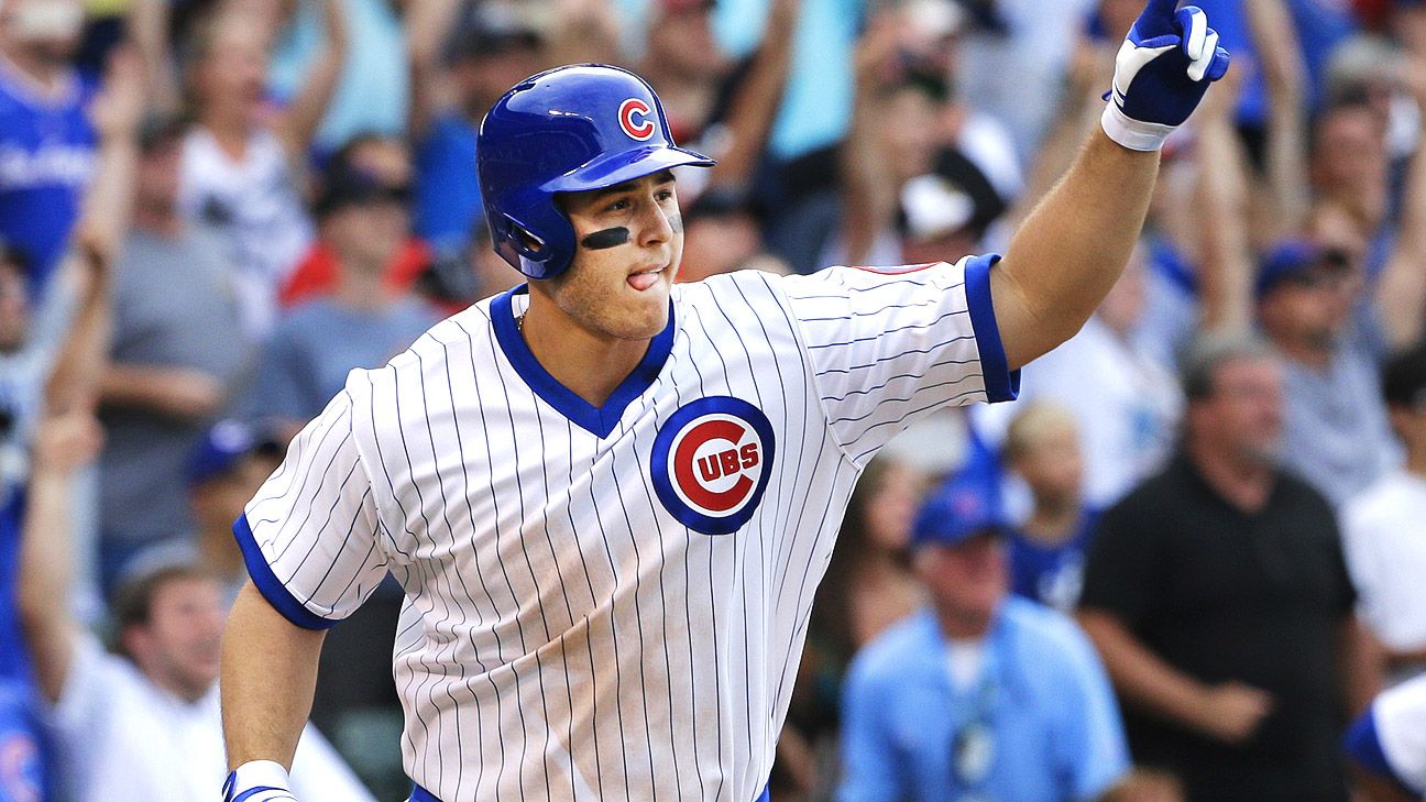 Anthony Rizzo of Chicago Cubs back in lineup - ESPN