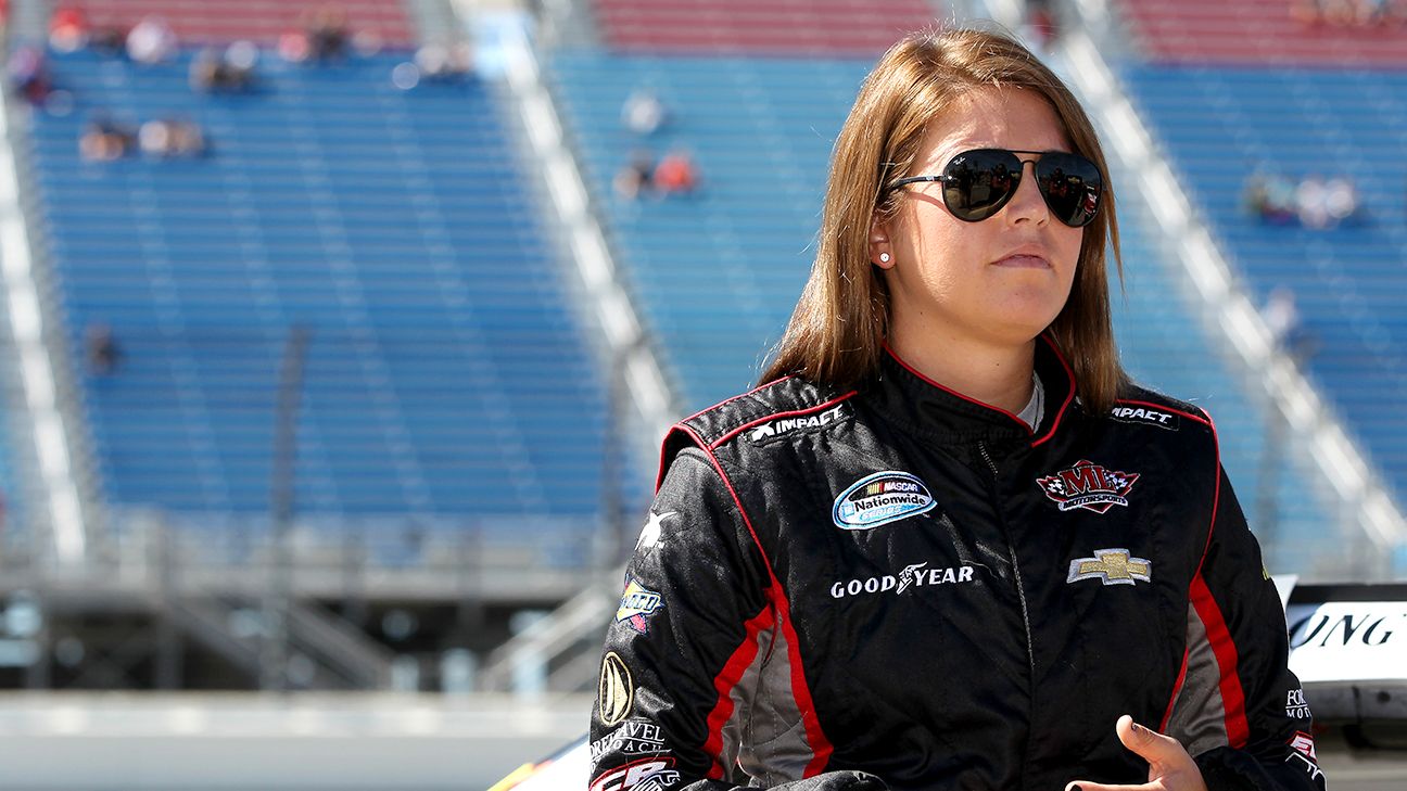 For Popular Driver Johanna Long, It's A Long Road Back To NASCAR - ESPN