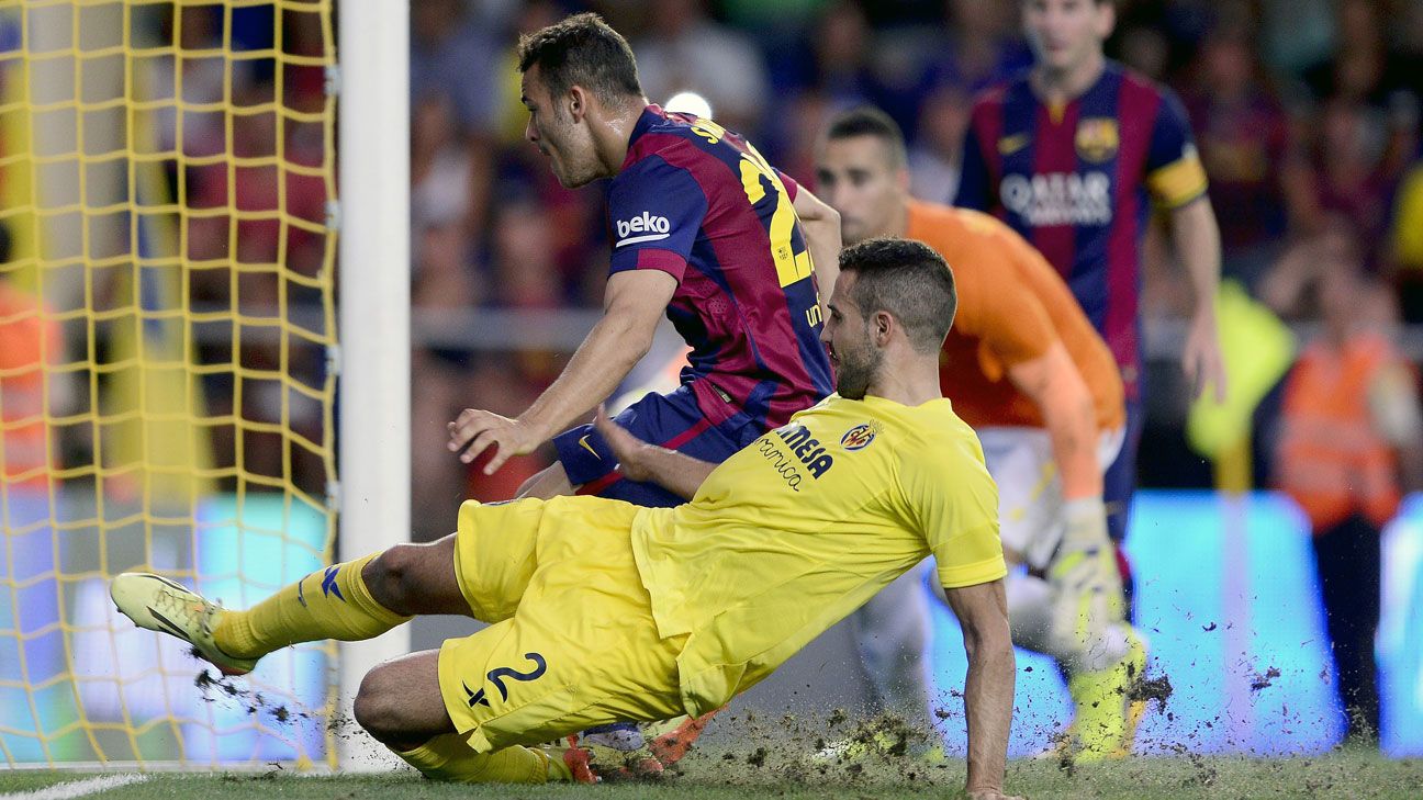 Sandro's goal gave Barcelona victory in La Liga at Villarreal. - ESPN