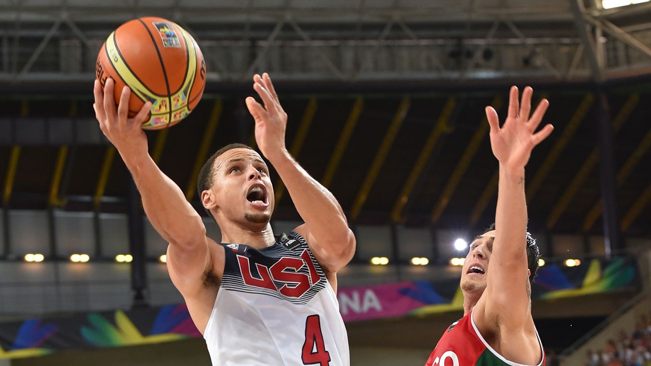 Stephen Curry's 6 3s send U.S. to basketball worlds quarters - ESPN