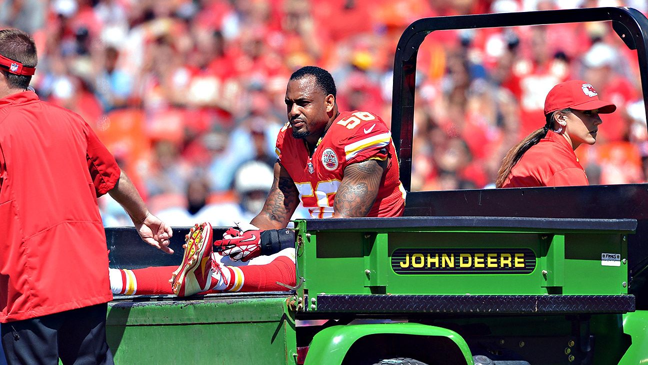Kansas City Chiefs' Derrick Johnson, Mike DeVito out for season - ESPN