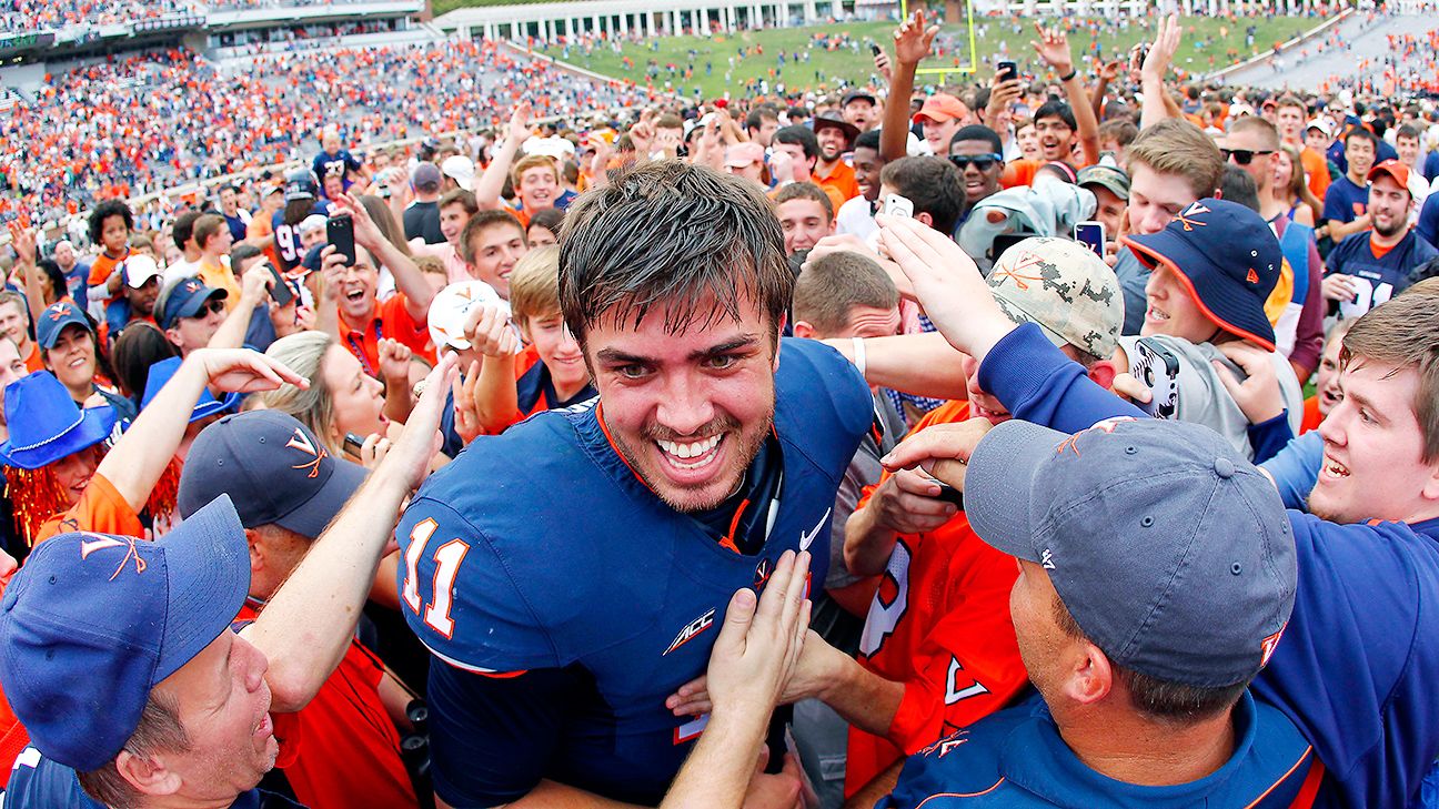 QB Greyson Lambert transfers from Virginia Cavaliers to Georgia ...