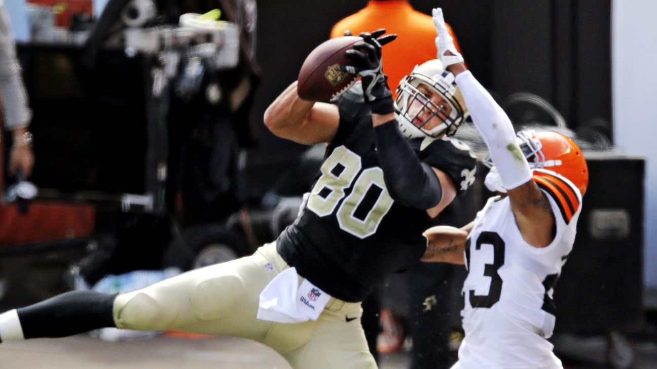 Jimmy Graham shows his worth for New Orleans Saints - ESPN - New ...