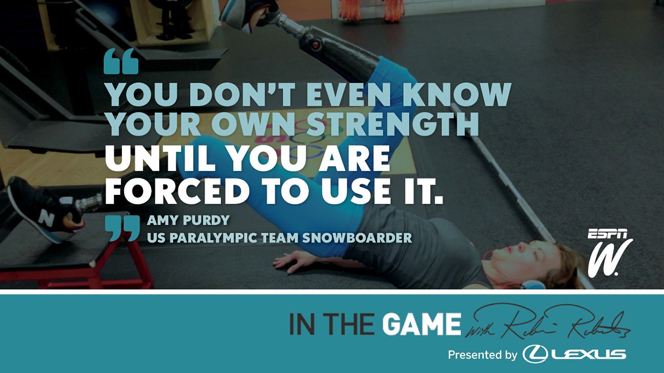 In The Game With Robin Roberts: Amy Purdy