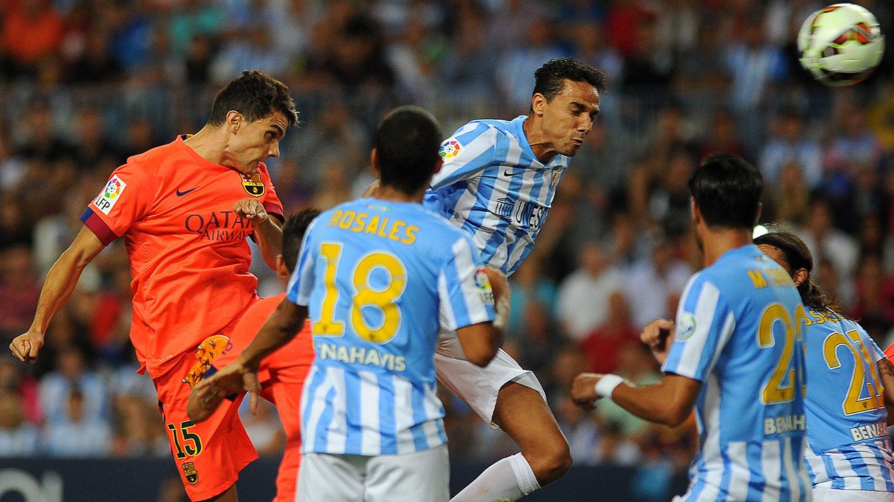 Marc Bartra aims to fill Barcelona right-back gap in Dani Alves absence ...