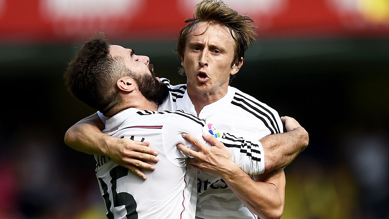 Luka Modric is set to miss three to four months after tearing his thigh ...