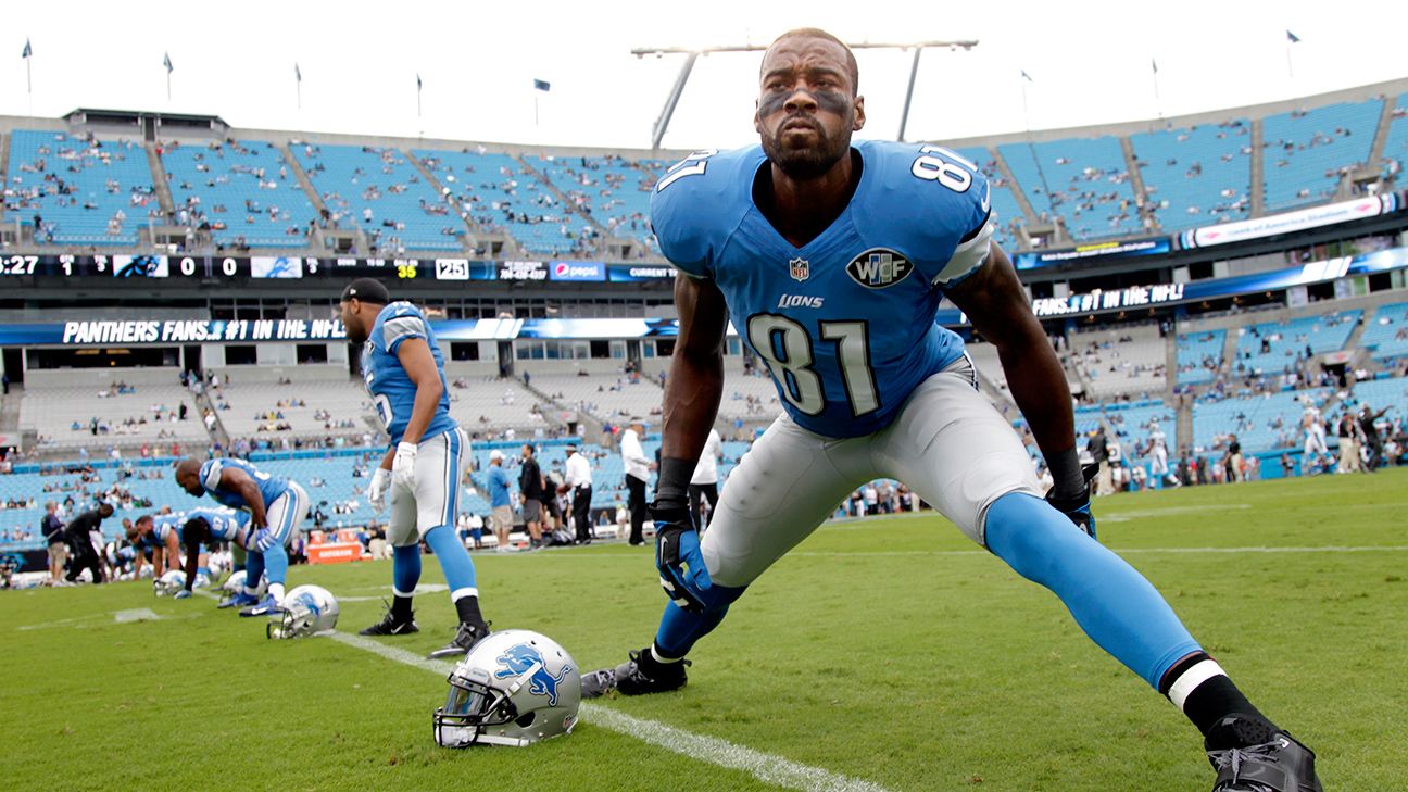 Calvin Johnson of Detroit Lions will play Sunday despite hurt ankle - ESPN