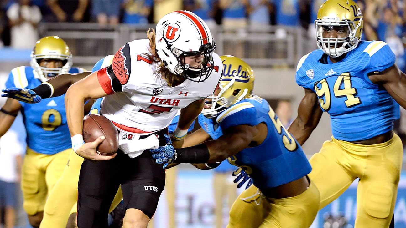 Utah Utes switch back to Travis Wilson as starting quarterback - ESPN