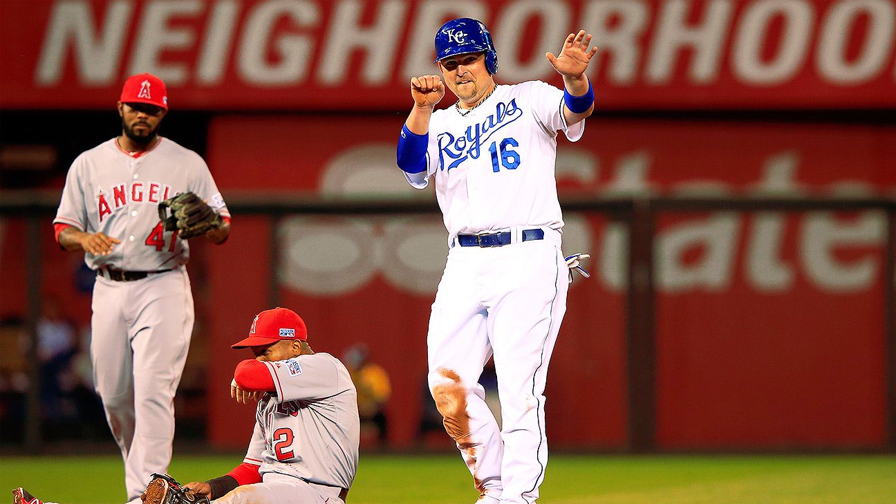 MLB -- Royals' sweep of Angels worth the wait