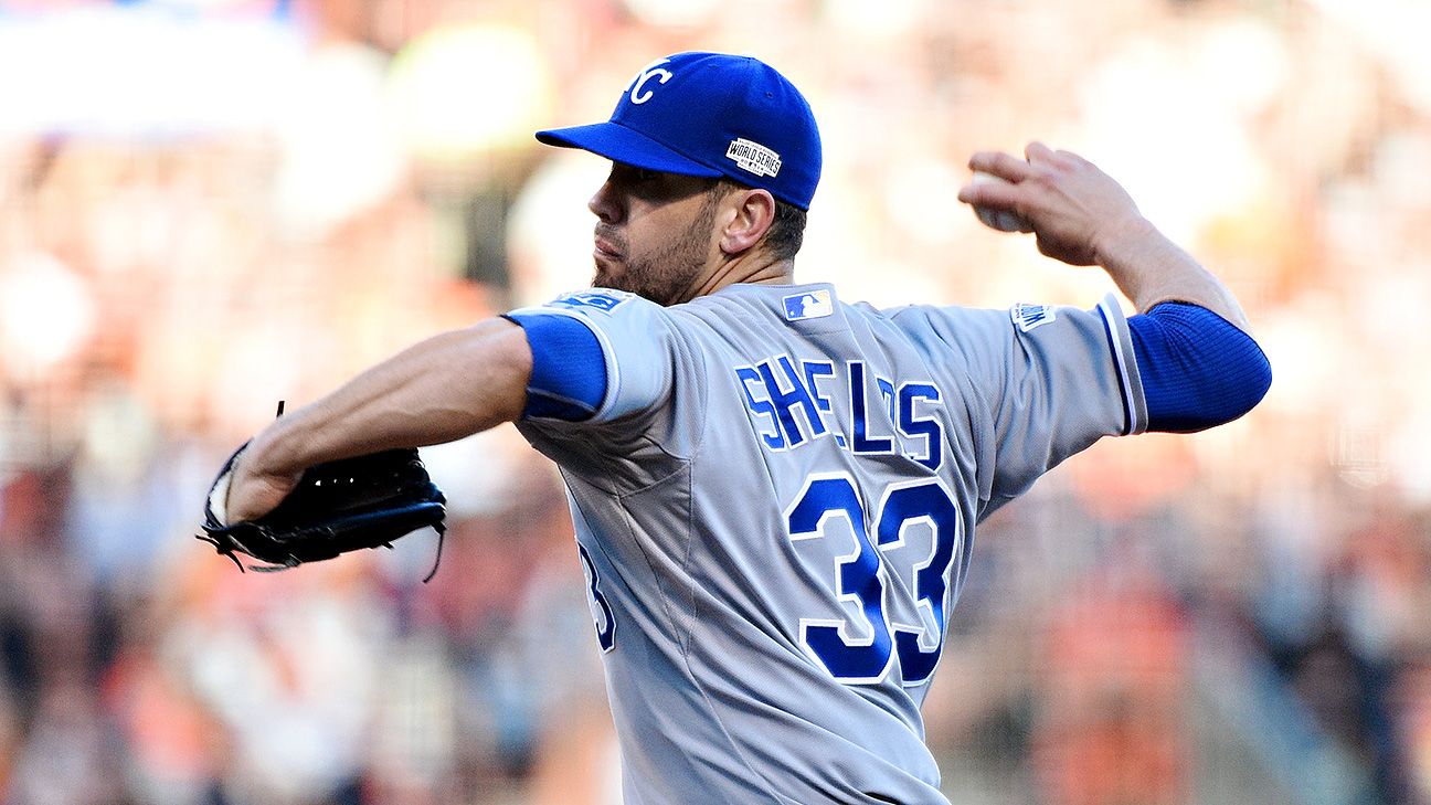 Pitch-count history suggests James Shields on verge of decline - MLB - ESPN