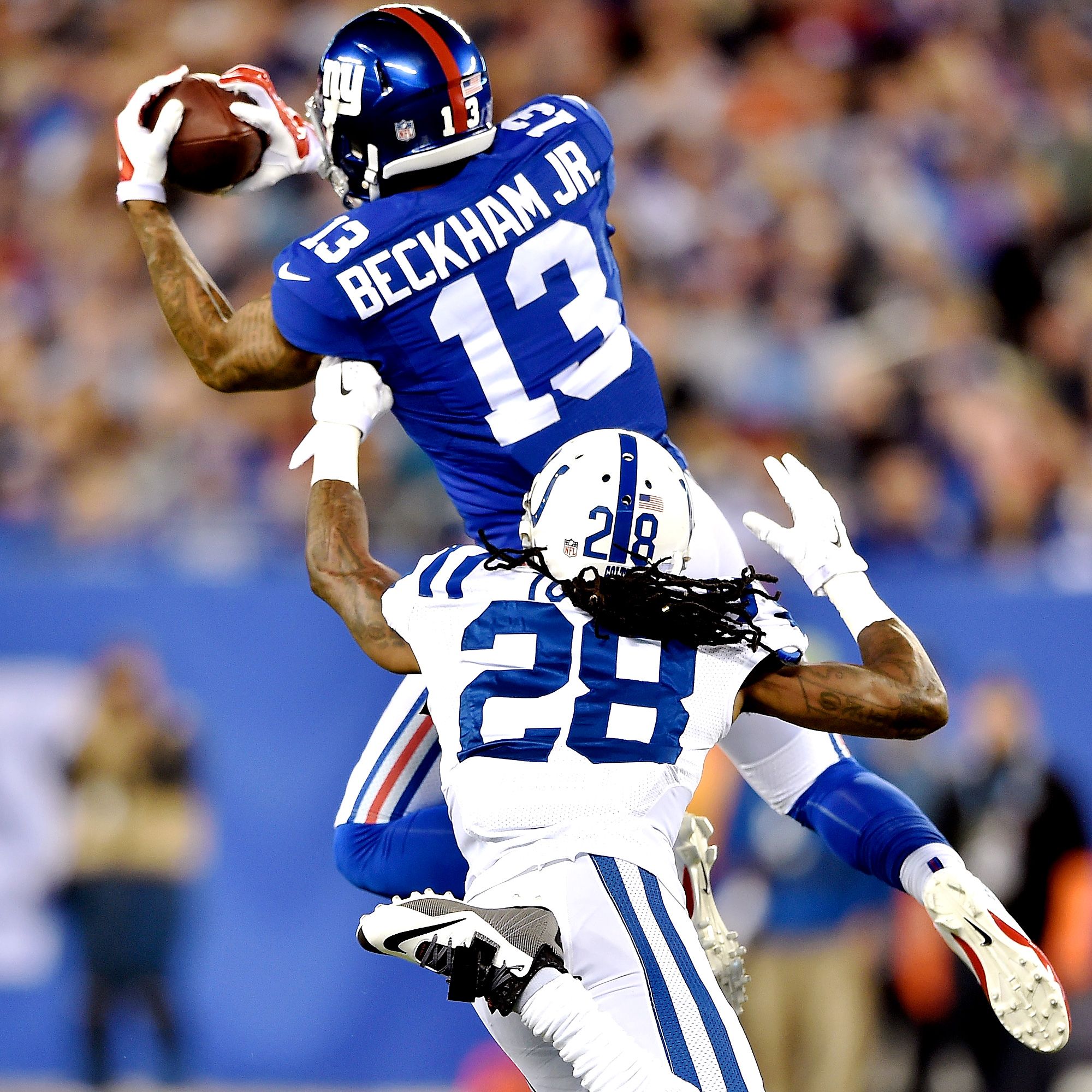 Odell Beckham Jr. steps up on bleak night for Giants - ESPN - NFL ...