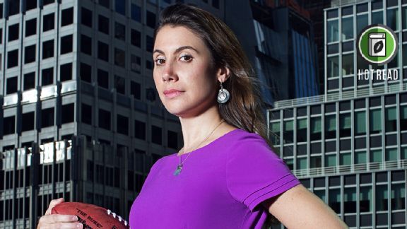 ¿Puede Anna Isaacson curar a la NFL de su mala imagen por violencia? - ESPN