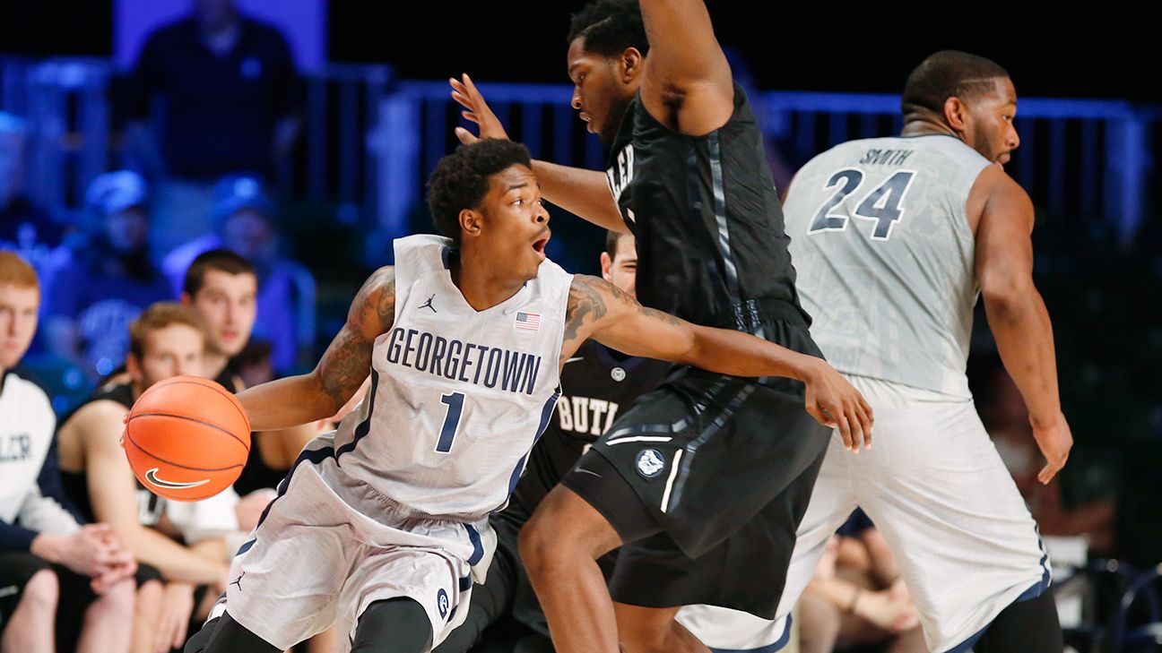 South Carolina Gamecocks add grad transfer Tre Campbell from Georgetown ...