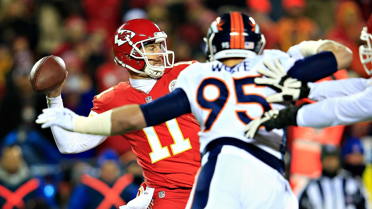 Alex Smith playing better than ever for the Chiefs - ESPN - Stats ...