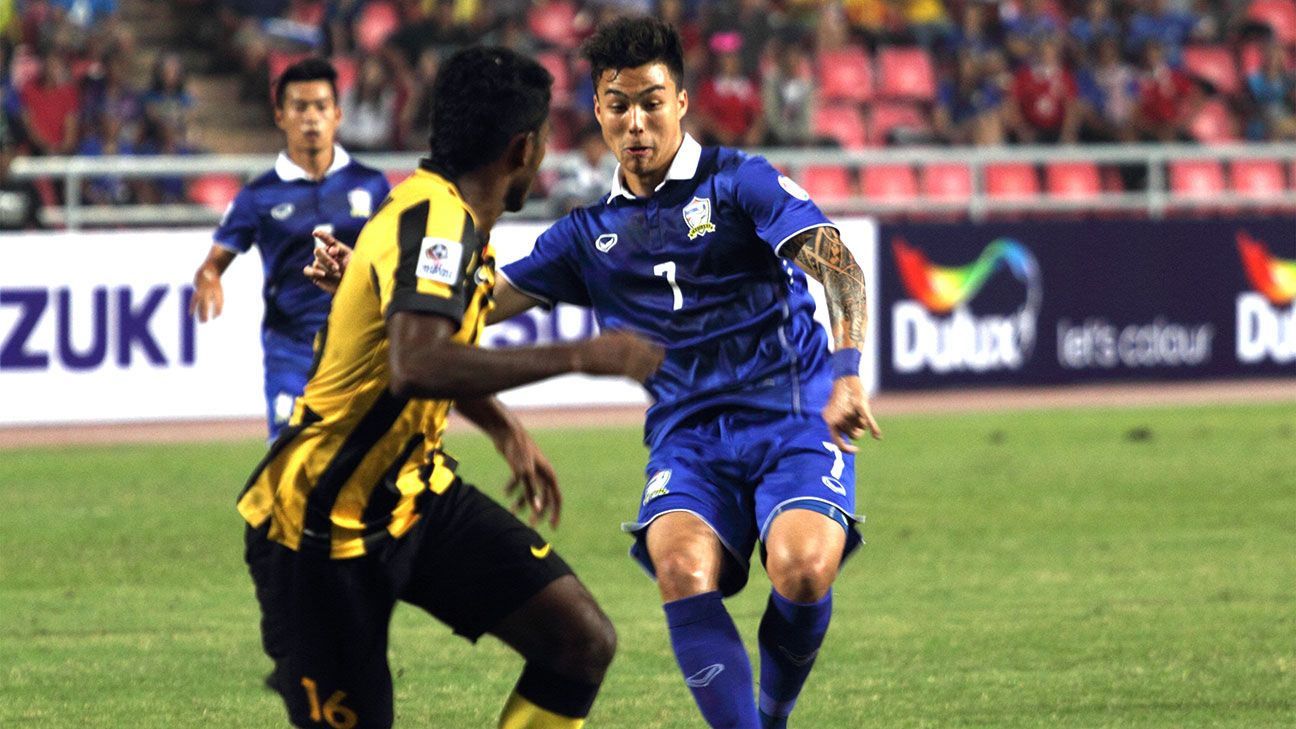 Dynamic duo Chappuis and Chanathip in Thailand's King's Cup squad - ESPN