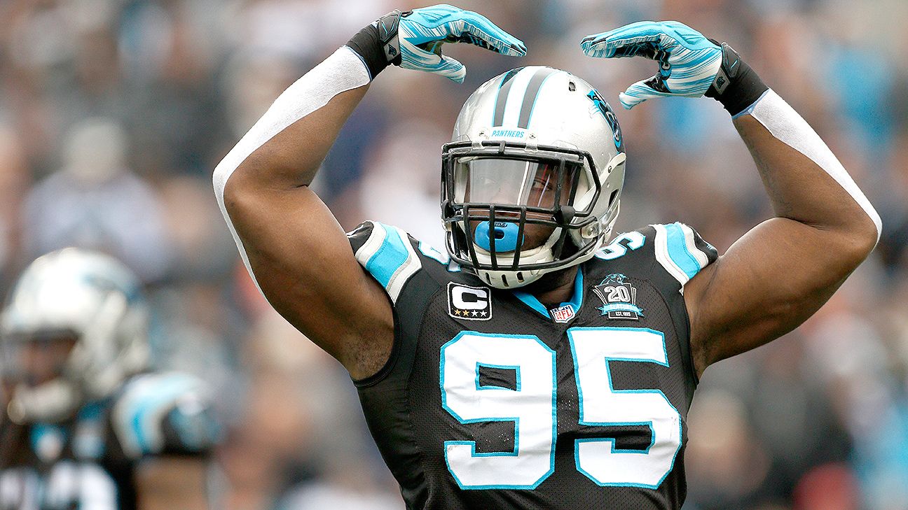 Charles Johnson plans to return to Carolina Panthers - ESPN