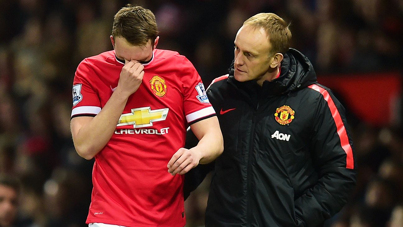 Phil Jones' injury history at Manchester United - ESPN