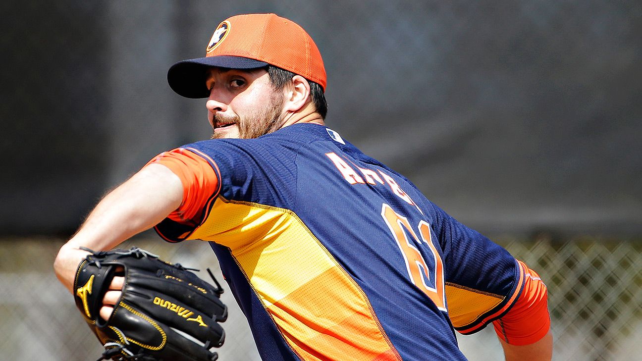 Mark Appel of Houston Astros sits out with tightness in forearm - ESPN