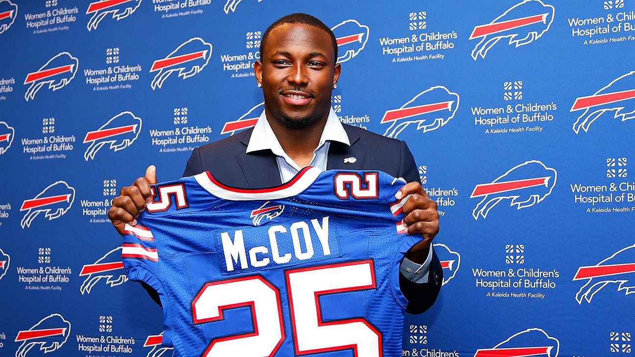 Buffalo Bills officially introduce LeSean McCoy - ESPN