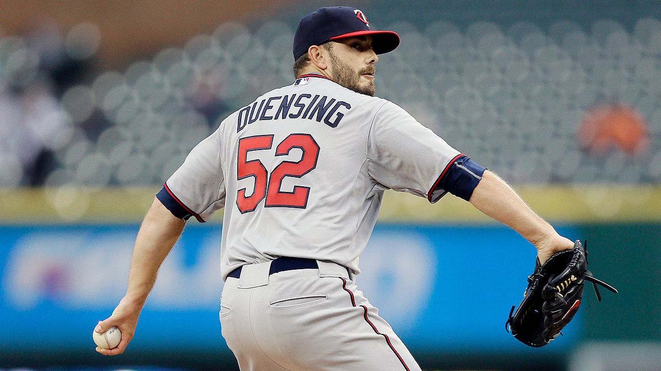 Twins place Brian Duensing on 15-day disabled list intercostal strain ...