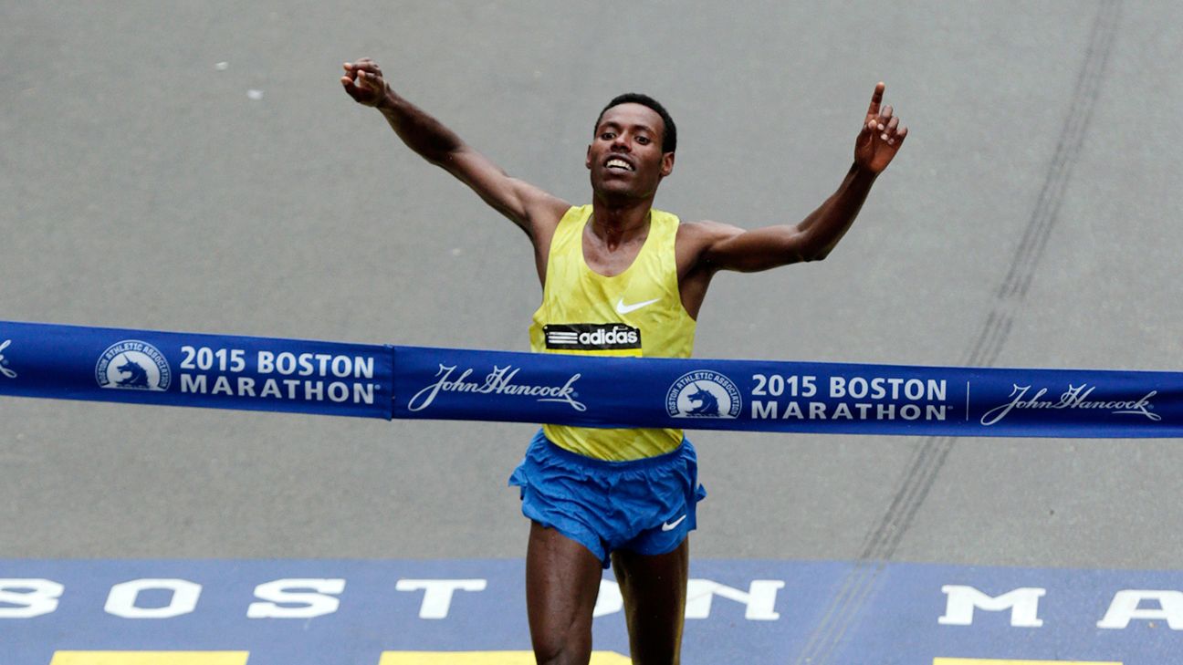Lelisa Desisa, Caroline Rotich win titles at 119th Boston Marathon - ESPN