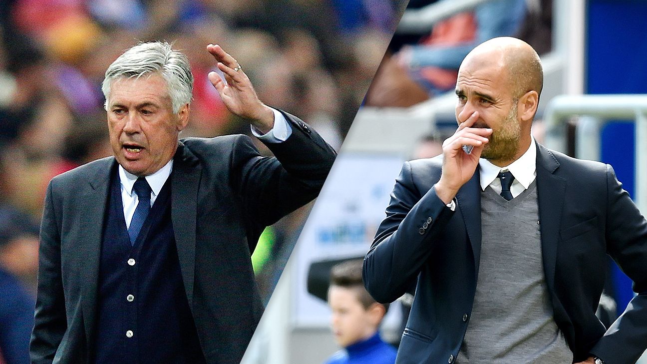 Carlo Ancelotti hoping to meet Pep Guardiola in Champions League final ...