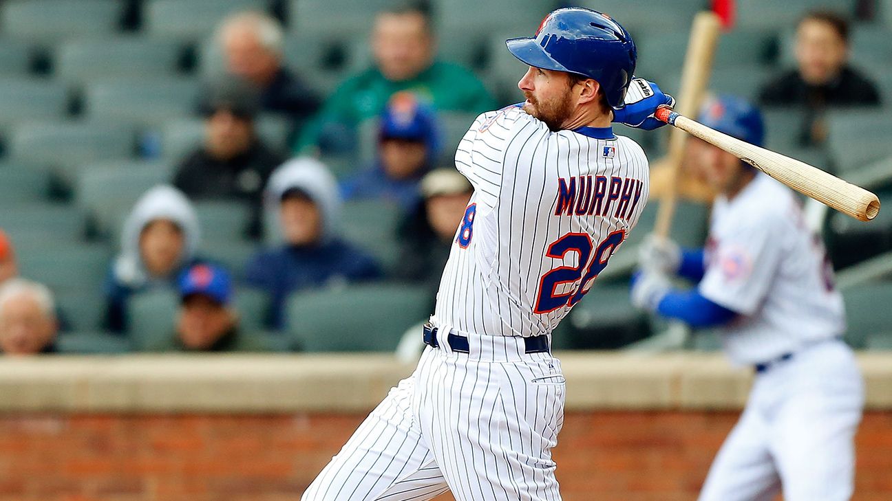 New York Mets now eyeing next weekend for Daniel Murphy's return - ESPN ...